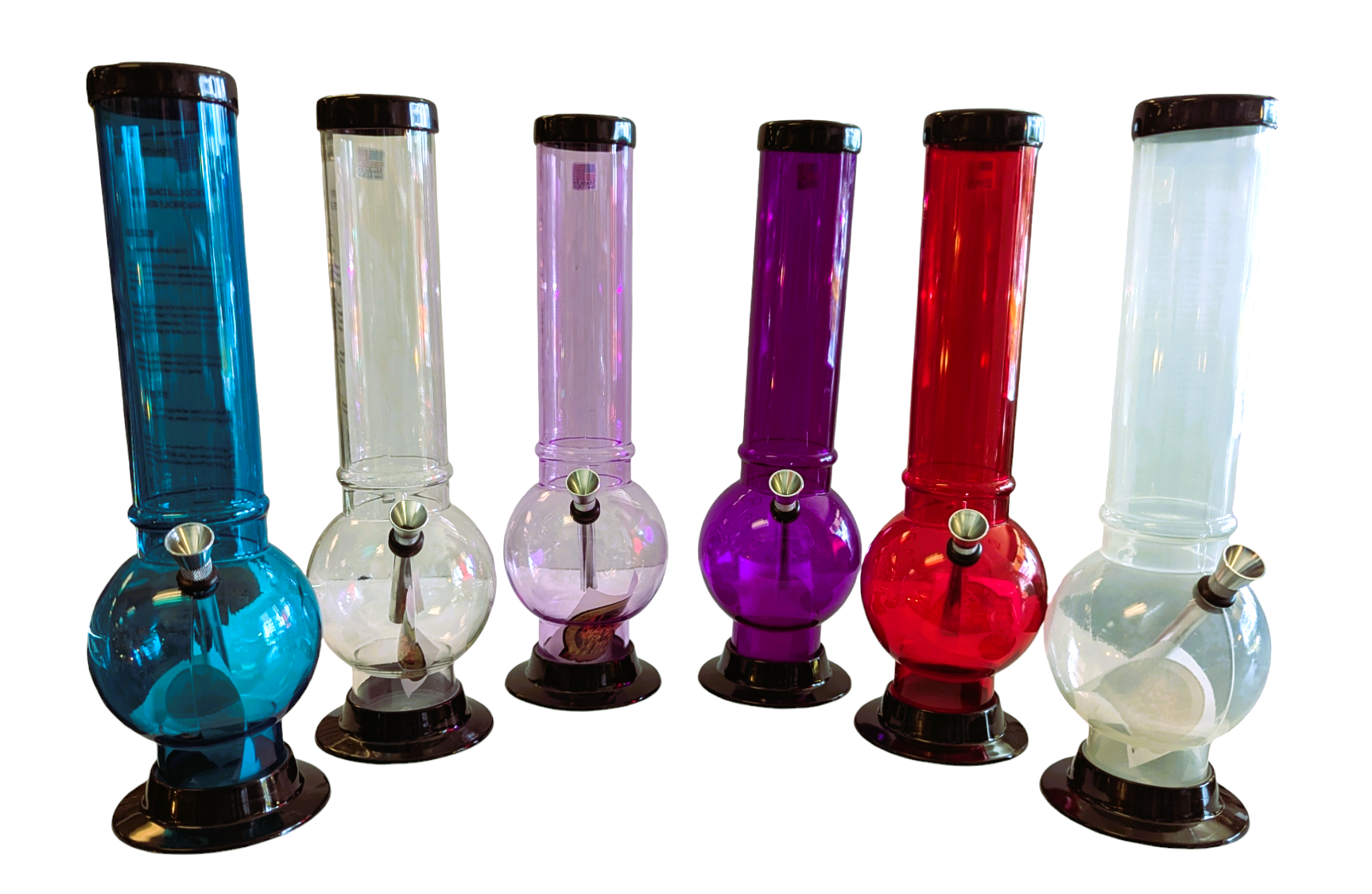Assorted Acrylic Water Pipes